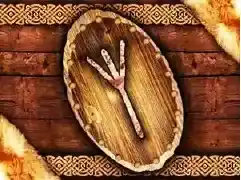 Algiz rune. Algiz rune meaning. Algiz symbol Elder Futhark